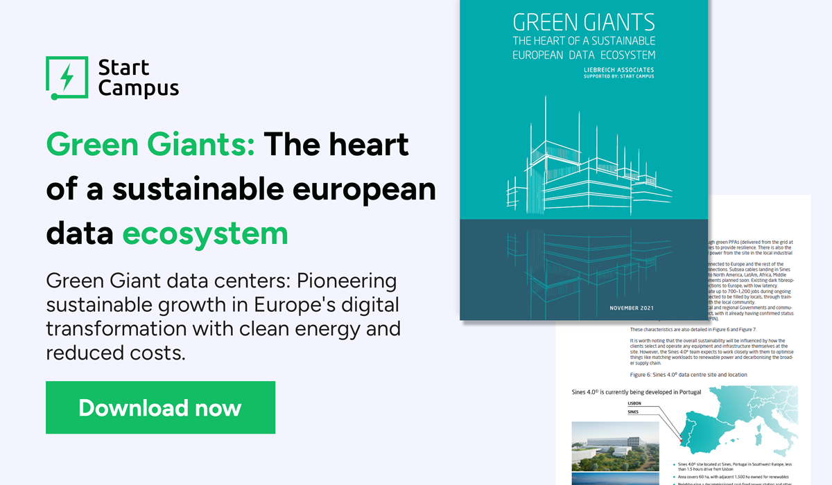 White Paper - Green Giants: The heart of a sustainable european data ecosystem